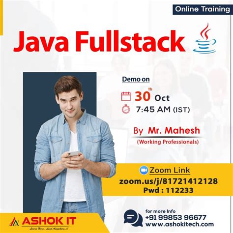 Ashok It On Linkedin Javafullstackdevelopercourse Java