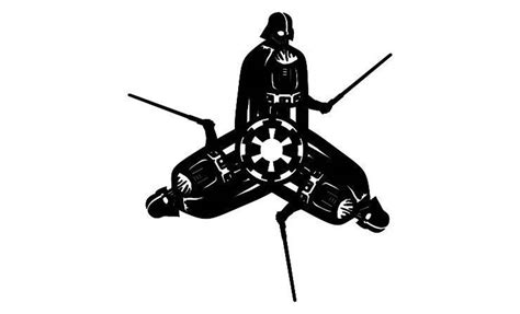 Darth Vader Christmas Ornament Svg Laser File Etsy