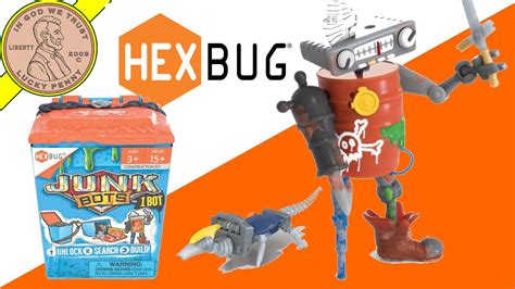 First Unboxing The NEW! HexBug Junk BOTS - Nanos Dragon & MoBOTS Robot ...