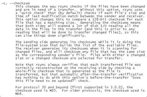 can rsync only do a master copy kind of synchronization or can it