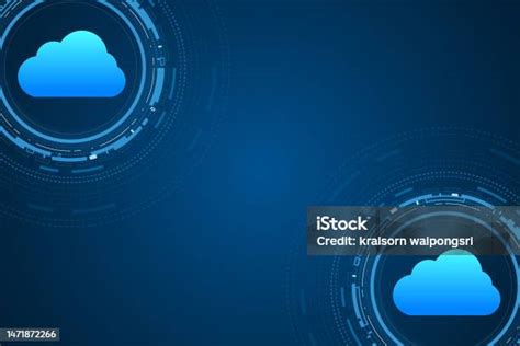 현대 클라우드 기술 미래지향적 온라인 스토리지 집에서 작업 0명에 대한 스톡 벡터 아트 및 기타 이미지 0명 가상현실 그래픽 사용자 인터페이스 Istock