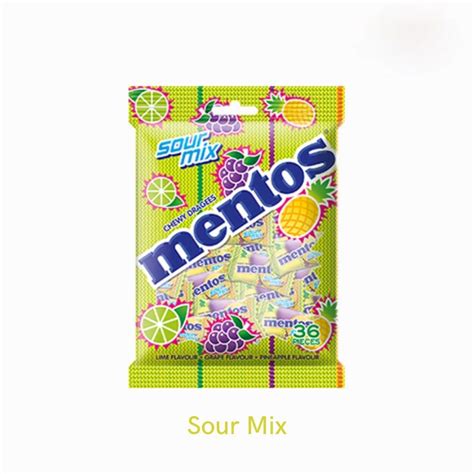 Mentos Chewy Dragees Assorted Flavors 36 Pieces Shopee Malaysia