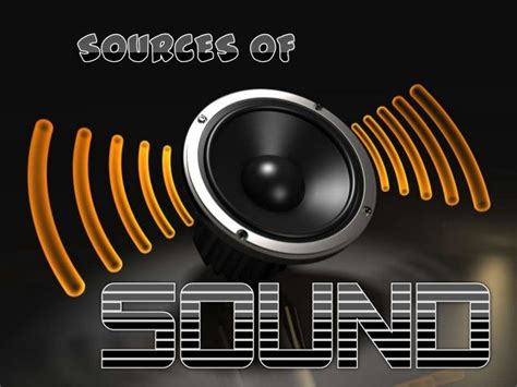 4 Sources Of Sound Science 2º Primaria