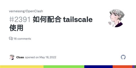 如何配合 Tailscale 使用 · Issue 2391 · Vernesongopenclash · Github