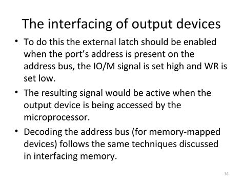 Memory And Io Interfacing Ppt Operating Systems Computer Software And Applications