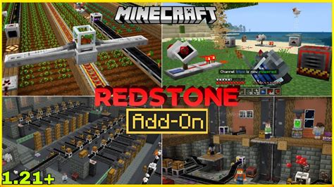 Redstone For Minecraft Pocket Edition