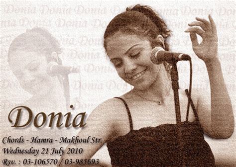 Donia Massoud At Chords Bnl