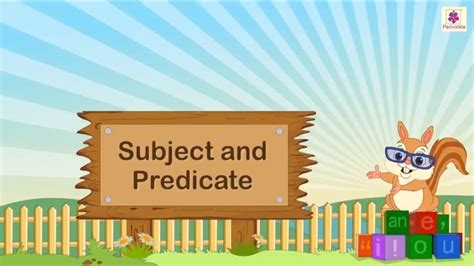 Subject And Predicate English Grammar And Composition Grade 4 Periwinkle Youtube