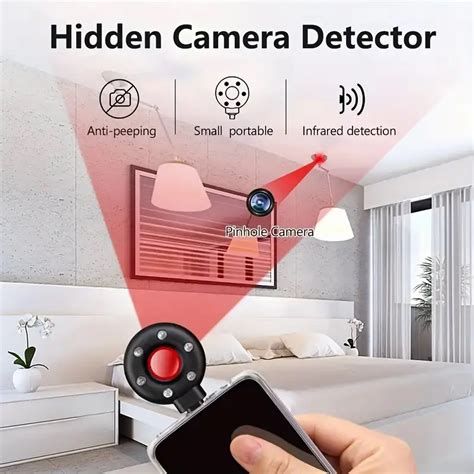 Hidden Camera Detectors And Bug Detector Anti Peeping Detector Portable