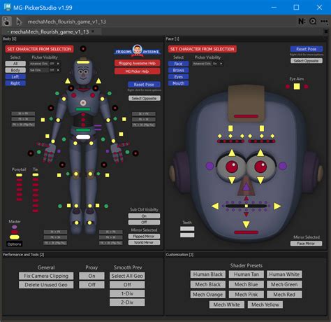 「the mecha mechs」mayaリグレビュー いのぽあ cg and game blog
