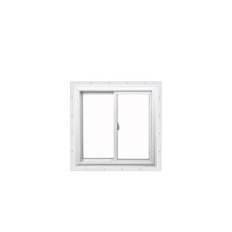 Farley Windows 40 Inch W X 40 Inch H Double Sliding White Vinyl Window
