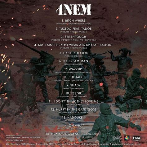 Chief Keef 4 Wieler Chief Keef 4nem Lyrics And Tracklist Genius