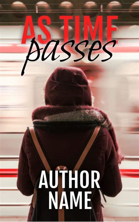 As Time Passes The Book Cover Designer