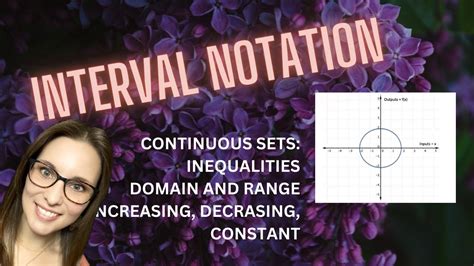 Interval Notation Youtube Interval Notation Youtube