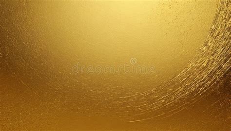 A Textured Golden Background Features Swirling Patterns And A Shimmery Finish Stock