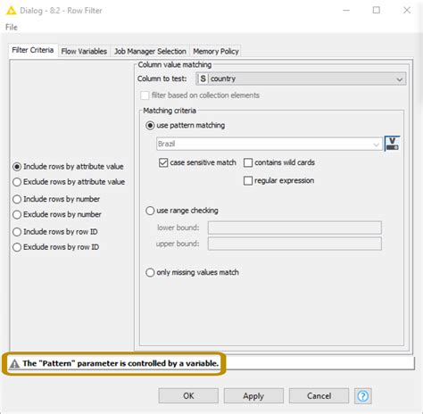 Knime Flow Control Guide