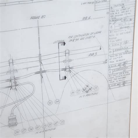 Original Vintage Concorde Design Drawing England 1960s Imparlour