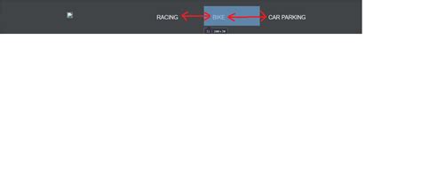 Html How Can I Align Text Inside An Element In A Navigation Bar Stack Overflow