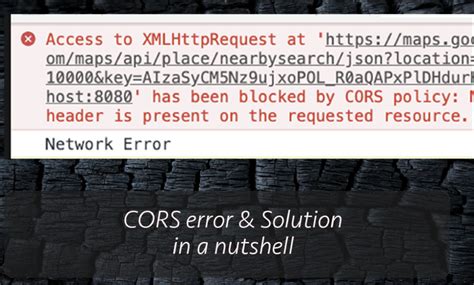 Cors Error And Solutions In A Nutshell Softauthor