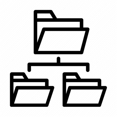Folder Tree Folders Hierarchy Structure System Data Management