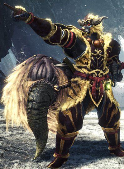 Mhw Iceborne Furious Rajang Weapons And Armor Gamewith