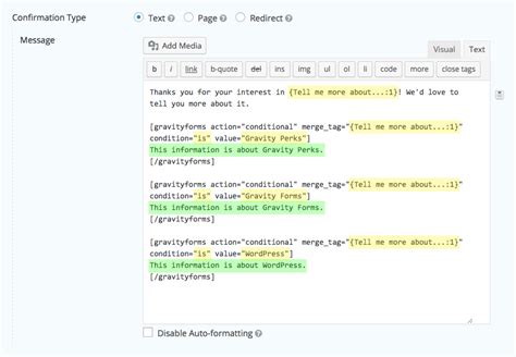 Gravity Forms Conditional Shortcode Gravity Wiz