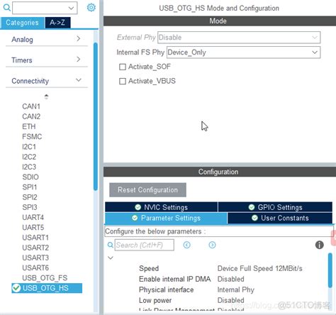 stm32怎么在cubemx上配置usb hs用于fs mob6454cc7a6087的技术博客 51cto博客