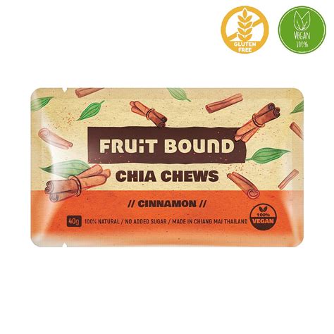 Fruit Bound Cinnamon Chia Chew Fitmeactive