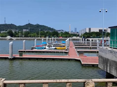 Aluminum Jetty Floating Dock Platform With Mooring Cleats And Hdpe