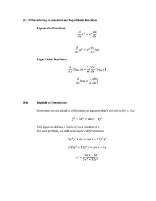 Differential Rules PDF