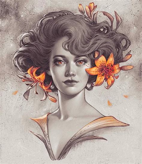 How To Draw In Procreate With Lineart Brushes Envato Tuts Portrait Art Digital Portrait