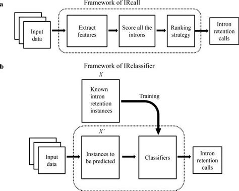 Ircall And Irclassifier Two Methods For Flexible Detection Of Intron