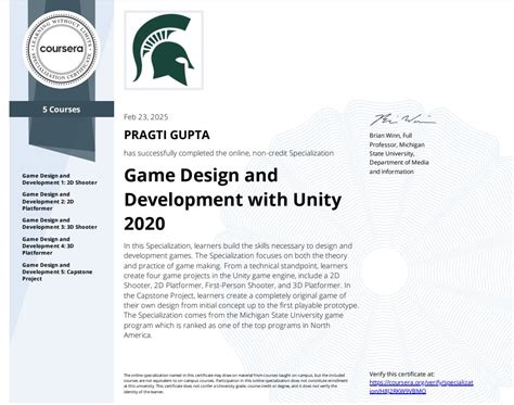 Gamedevelopment Unity3d Gamedesign Msu Learning Achievement