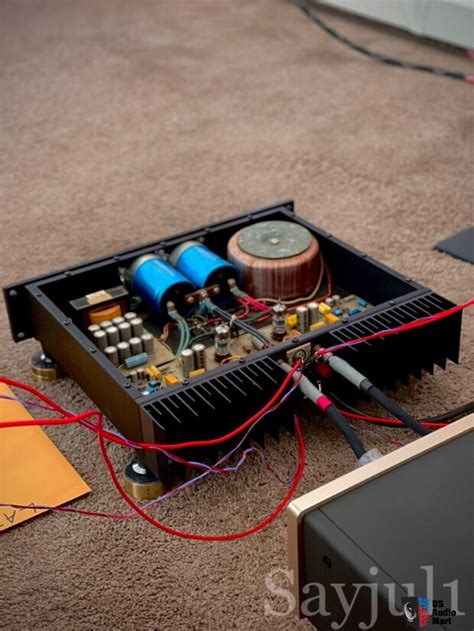 Lazarus H 1 Hybrid Stereo Amplifier 50 Watts Class A Rare Find Photo