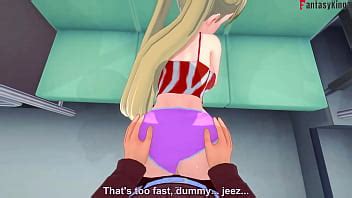 Airi Akizuki POV Sex On The Bus Oni Chichi Ahegao Cute Blonde