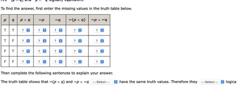 Solved To Find The Answer First Enter The Missing Values In Chegg Com