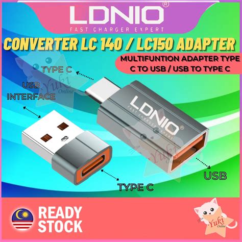 Ldnio OTG Conveter Adapter USB To Type C Converter Adapter Type C To