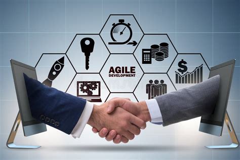 The Concept Of Agile Software Development Stock Image Image Of Method Cooperation 104374789