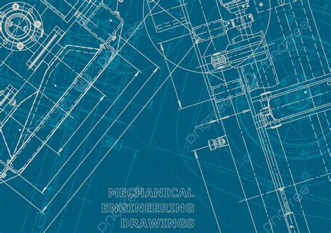 Blueprint Industrial Pattern Architect Background Template Download On Pngtree