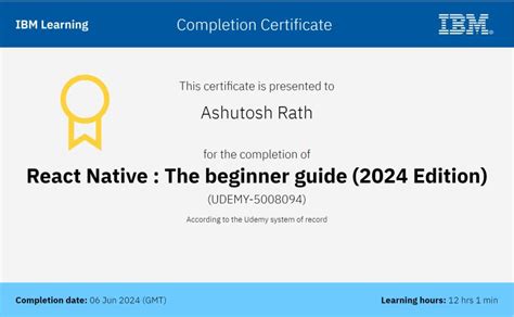 ashutosh rath on linkedin reactnative ibm mobiledevelopment