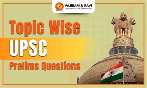 Topic Wise Upsc Prelims Questions Pyqs Pdf Download