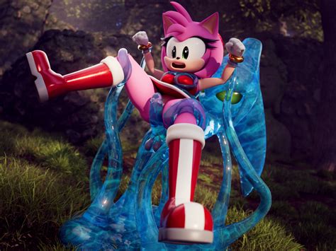 Rule 34 43 Amy Rose Anthro Balls Chaos Sonic Clothed Clothed Sex Clothing Clothing Lift
