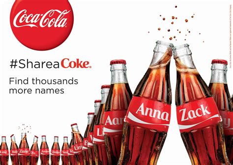 Share A Coke Campaign The Work