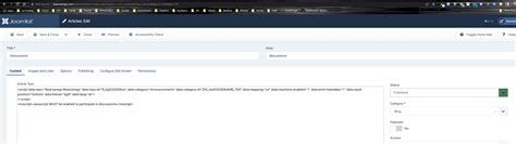 issue with joomla article · issue 591 · giscus giscus · github
