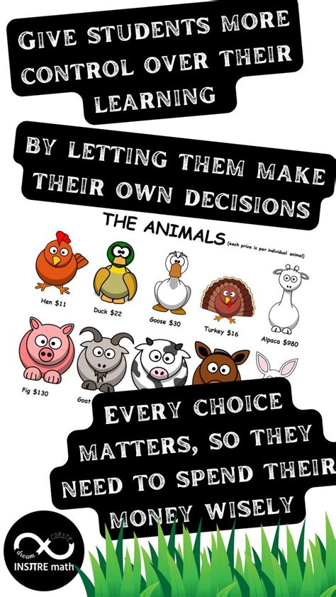 Decimals Project Based Learning Activity Create Your Own Farm Artofit