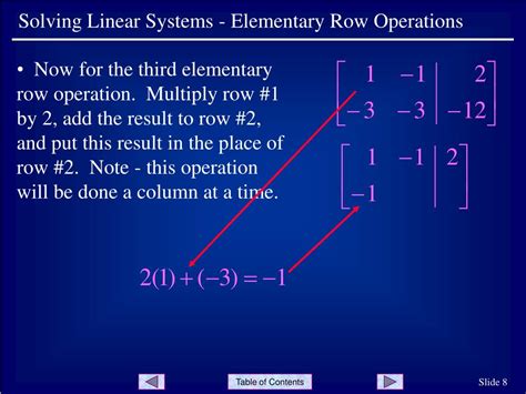 PPT Solving Linear Systems Elementary Row Operations PowerPoint Presentation ID 4936994