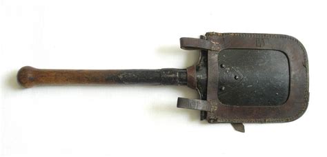 Original German Ww1 Trench Shovel Spade With Carrier 1940840098