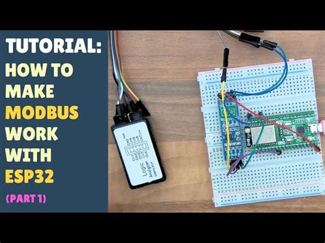 Tutorial How To Make Modbus Work With Esp32 Arduino Rs485 Part 2