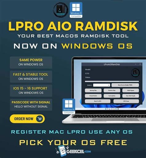 lpro aio ramdisk desbloqueo icloud [hello and passcode] [windows]