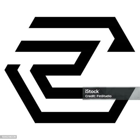 전문적인 혁신적인 이니셜 Zc 로고 및 Cz 로고 레터 Zc 또는 Cz 미니멀하고 우아한 모노그램 프리미엄 비즈니스 예술적 알파벳 기호 및 기호 0명에 대한 스톡 벡터 아트